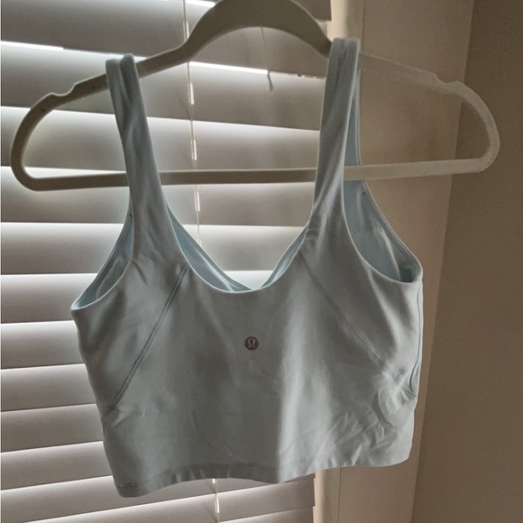 lululemon athletica | Tops | Sheer Blue Align Tank Size 8 | Poshmark